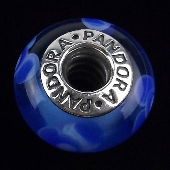 Pandora | Jewelry | Authentic Pandora Sterling Silver Flower Charm Bead ...